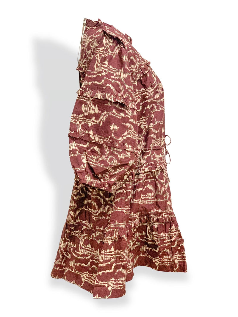 Kori Mini Dress | Fringe Ikat - Georgia Kate